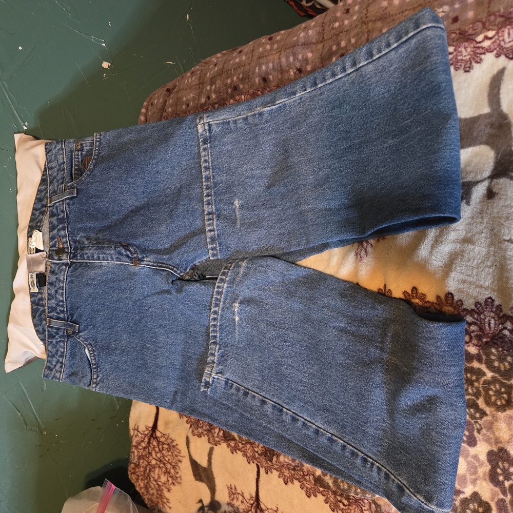 Harley Davidson Jeans Black Tag Boot Cut Women's 10 T… - Gem